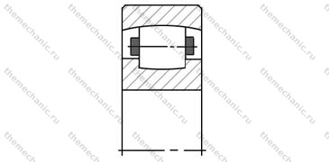 Подшипник 20206, размеры: 30 62 16, вес: 0,2 кг